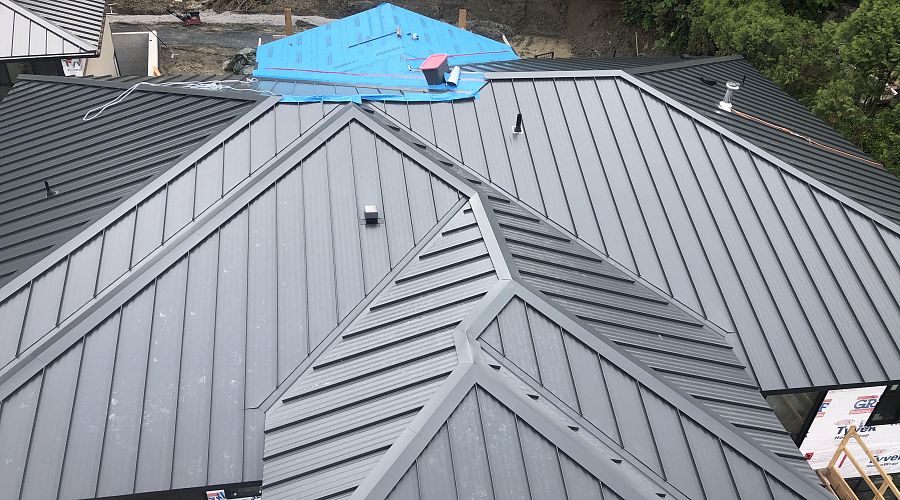 Residential metal siding and roofing